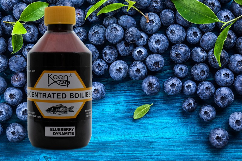 Concentrated Boiliesoaks: Boiliesoak Blueberry Dynamite 250 ml.